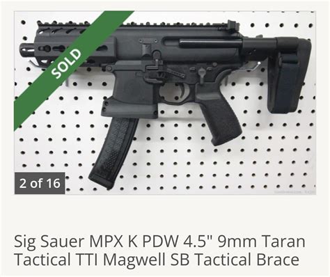 New Sig Sauer Mpx K Owner Upgrades R Mpx