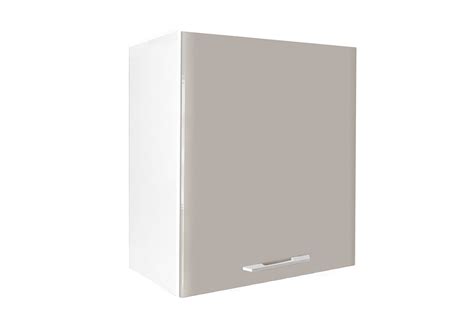 Кухненски шкаф горен с една врата за аспиратор In Mdf Va60 68 1v кашмир гланц • Модулна кухня In