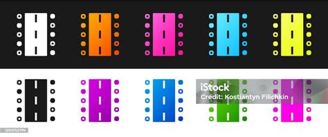 흑백 배경에서 격리된 항공기 아이콘을 이륙및 착륙시 공항 활주로를 설정합니다 벡터 검은색에 대한 스톡 벡터 아트 및 기타 이미지 검은색 공항 공항 터미널 Istock