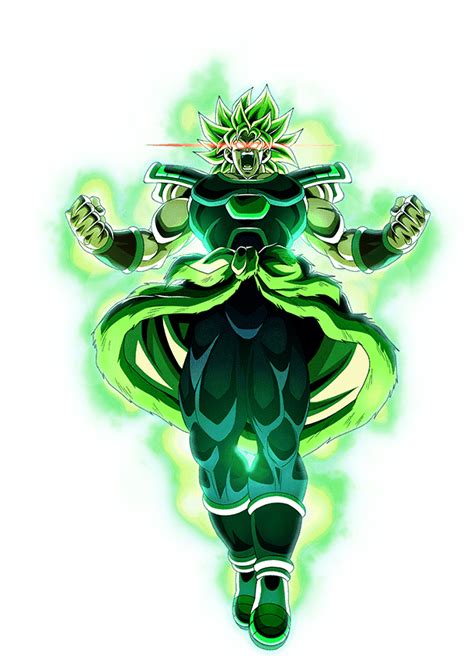 Ikari Super Saiyan Broly Dokkan Battle Render 3 By Princeofdbzgames On Deviantart