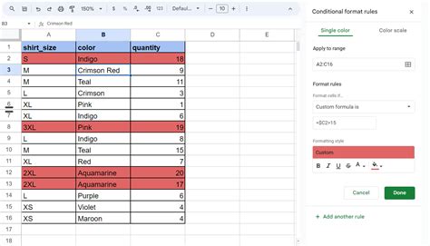 How To Use Conditional Formatting In Google Sheets Sheets For Marketers