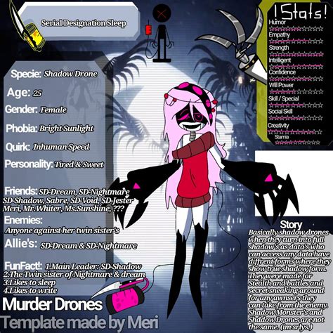 Serial Designation Sleep Murder Drones By Merisaphire3 On Deviantart