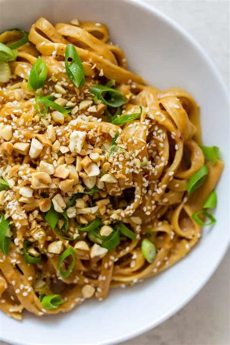 Easy Peanut Noodles Fox And Briar