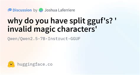 Qwen Qwen2 5 7B Instruct GGUF Why Do You Have Split Gguf S Invalid