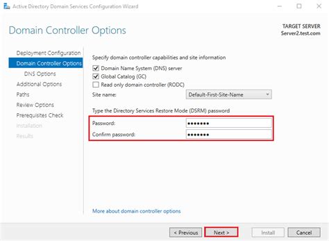 Add Domain Controller To Existing Domain Windows Server 2022
