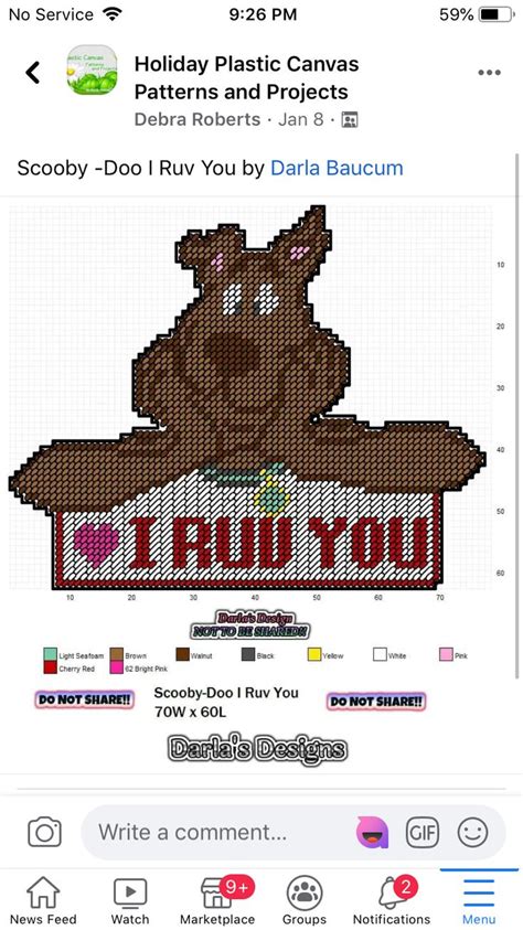 Pin By Kapeh M On Scooby Doo Plastic Canvas Stitches Canvas Patterns Plastic Canvas Ornaments