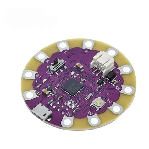 Плата разработки микроконтроллера Lilypad Usb Atmega32u4 для микроконтроллера Arduino