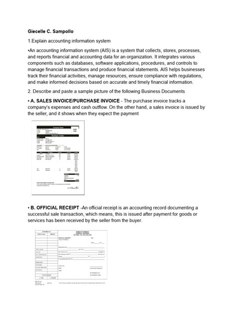 assignment2 giecelle bsoa2b pdf debits and credits receipt