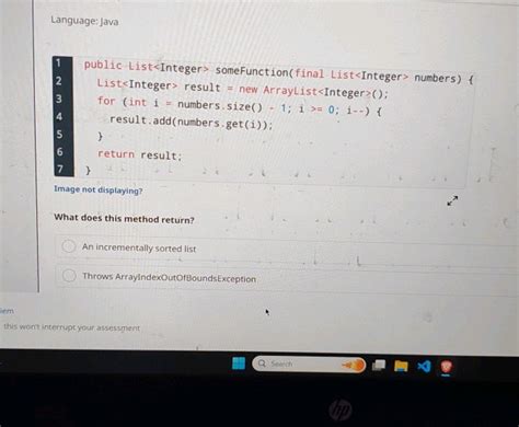 Language Java 1 Public List Somefunction Studyx