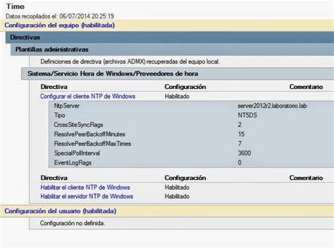Tutoriales IT Windows Server R Configurar NTP Server