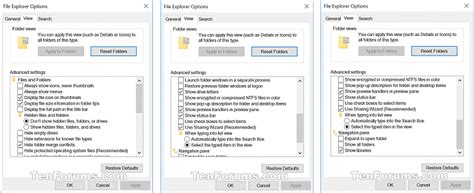 Open Folder Options In Windows 10 Tutorials