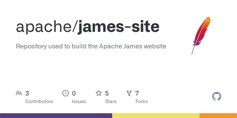 Github Apachejames Site Repository Used To Build The Apache James Website