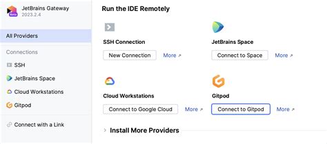Connect And Work With Jetbrains Gateway Jetbrains Rider Documentation