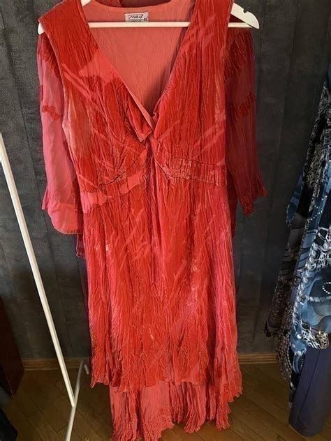 Коралове плаття з піджаком 48 розмір — ціна 175 грн у каталозі Костюми з сукнею Купити жіночі