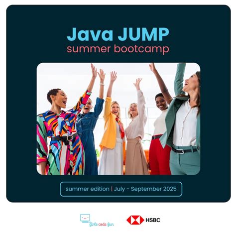 Java Jump Summer Bootcamp Girls Code Fun