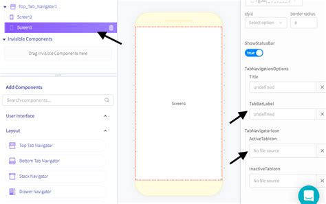 Top Tab Navigator Docs