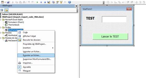VBA Importer Et Exporter Le Code VBA Excel Malin Com