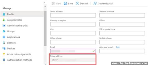 Effective Way To Remove The Smtp Proxy Address For A User In Azure Ad