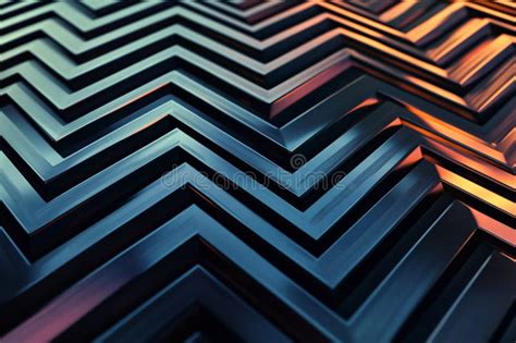 Dynamic Patterns Of Rhythmic Geometric Lines In A Vibrant Texture Generative Ai Stock