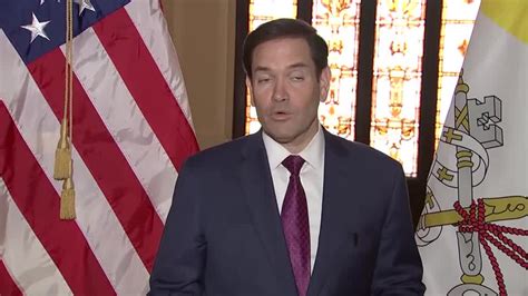Rubio Thanks Vatican For Its Role In Addressing Ukraine Crisis