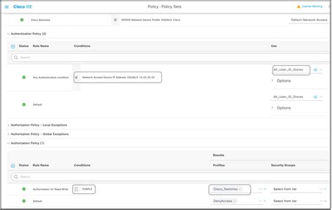 Use Radius For Device Administration With Identity Services Engine Cisco