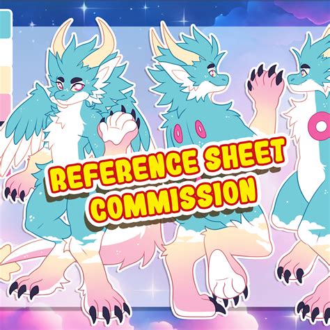 Reference Sheet Commission Etsy
