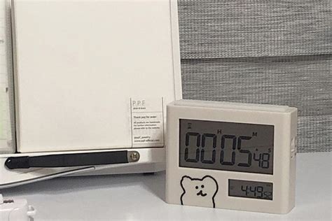 타이머·스탑워치 듀얼 디지털 스톱워치lfs Ha28 뽀모도로 쿠킹타이머 자석부착가능 오늘의집 쇼핑