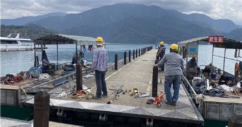 日月潭水位持續下降朝霧玄光碼頭1號浮排今拖離 暫停載客服務 生活 CTWANT