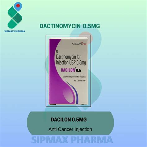 Dactinomycin 0 5mg Injection At ₹ 90 Vial Dactinomycin Injection In Vadodara Id 2854167886812