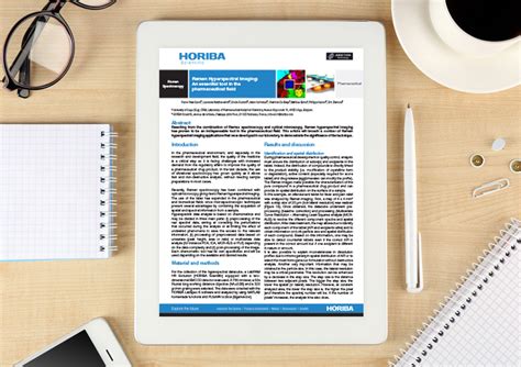 Application Note Raman Hyperspectral Imaging An Essential Tool In The