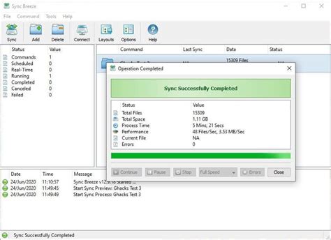 Synchronize Two Folders In One Way Or Both Directions With Syncbreeze Ghacks Tech News