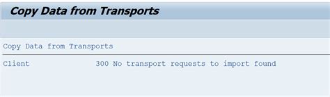 Transporting Request From Client To Client Using S Sap Community