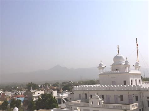 Premium Photo Anandpur Sahib Gurudwara Against Clear Sky