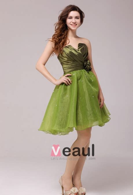 Groene Cocktailjurk Mode En Stijl