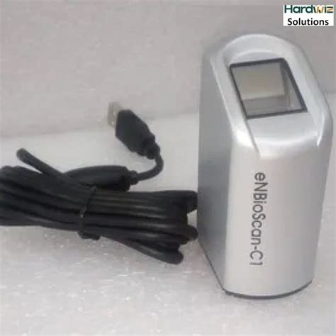 Nitgen Enbioscan C1 Hfdu08 Fingerprint Biometric Scanner For Aadhaar Authentic Hardwiz Solutions