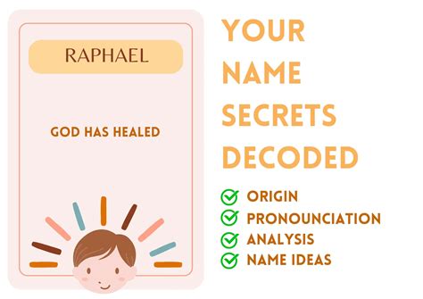 Raphael Boy Name Meaning And Pronunciation