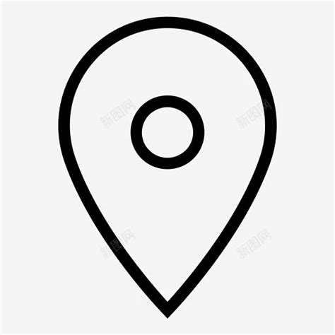 针点地点图标高清素材 Gps 位置 地图 地点 地理定位 坐标 定位 标记 点 针 免抠png 设计图片 免费下载 花瓣网