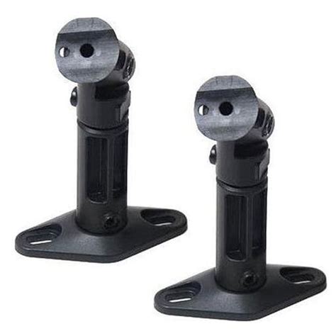 Pair Wall Ceiling Bose Speaker Mount Universal Brackets Surround Sound Satellite Tv Video