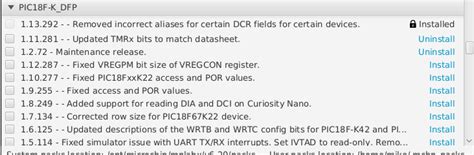 mplabx device packs electronics forum circuits projects and microcontrollers