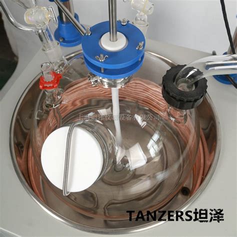 F 3l单层玻璃反应釜厂家直销图片高清图细节图 上海坦泽仪器设备有限公司 维库仪器仪表网