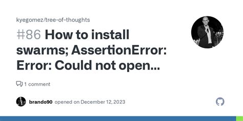How To Install Swarms Assertionerror Error Could Not Open Optimumversionpy Due Errno 2