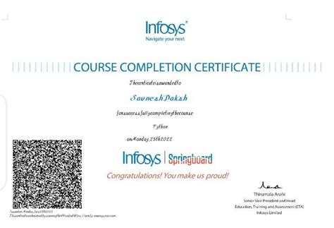 savnesh daksh on linkedin infosysspringboard infosys