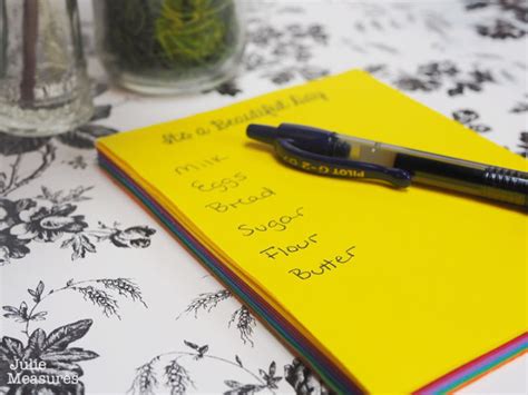 Make Your Own Custom Notepads Julie Measures