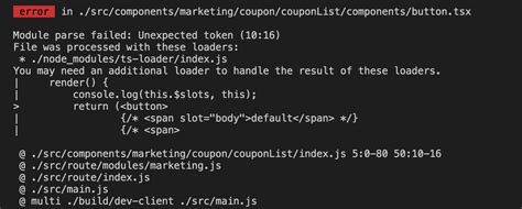 Compilation Failed Vue2x Render Return Jsx · Issue 1378 · Typestrongts Loader · Github