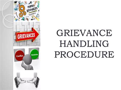 Grievance Handling Procedure Pptx