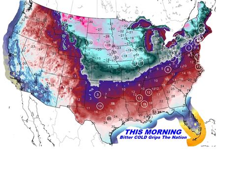 Monday Update Bitter Cold Prolonged Arctic Cold All Week Rich Thomas