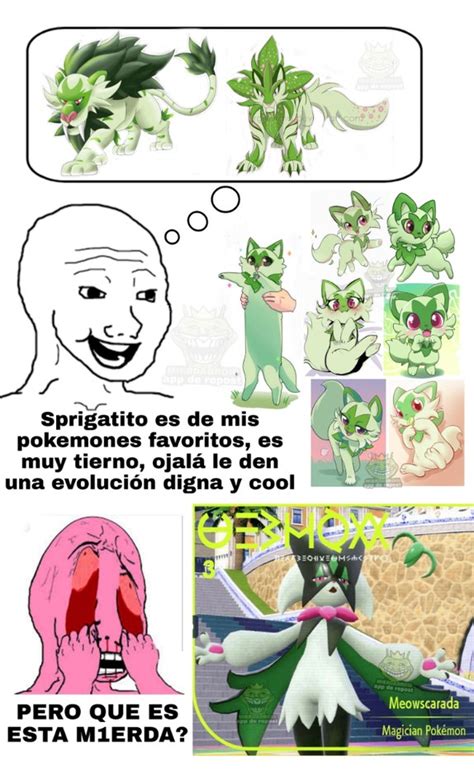 Sprigatito Meme Subido Por Neko Kaguai Rancio Memedroid