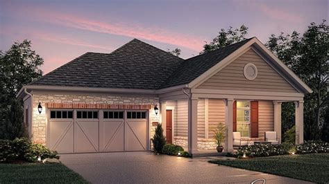 Capri New Home Design At The Villas At Pinewood Epcon Communities