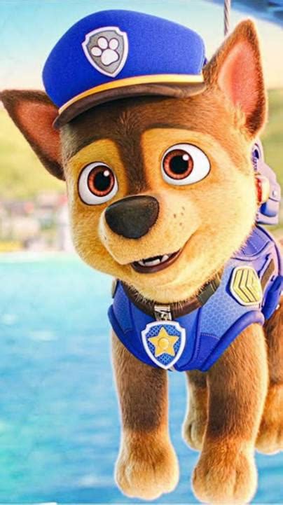 Chase Talking Paw Patrol The Movie By Stephaniegabi237 On Deviantart