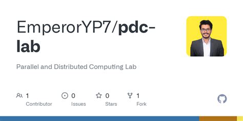 Github Emperoryp7 Pdc Lab Parallel And Distributed Computing Lab